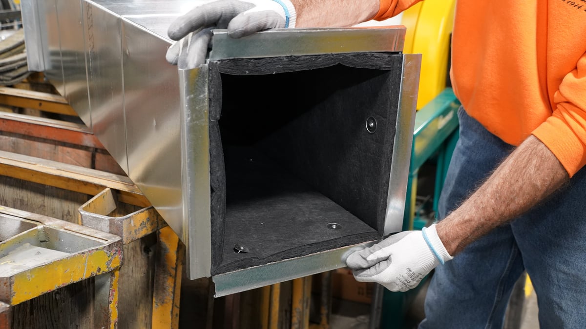 How to Install Duct Liner Without the Glue Mess